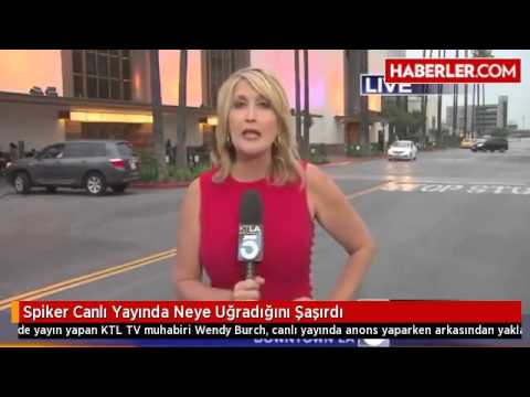 Spiker Canlı Yayında Neye Uğradığını Şaşırdı