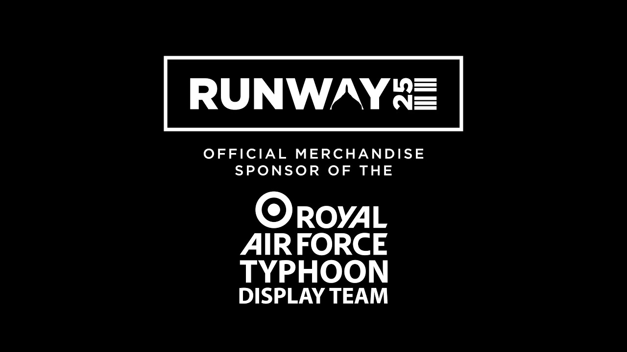 Runway25 - Official Merchandise Sponsor to the RAF Typhoon Display Team ...