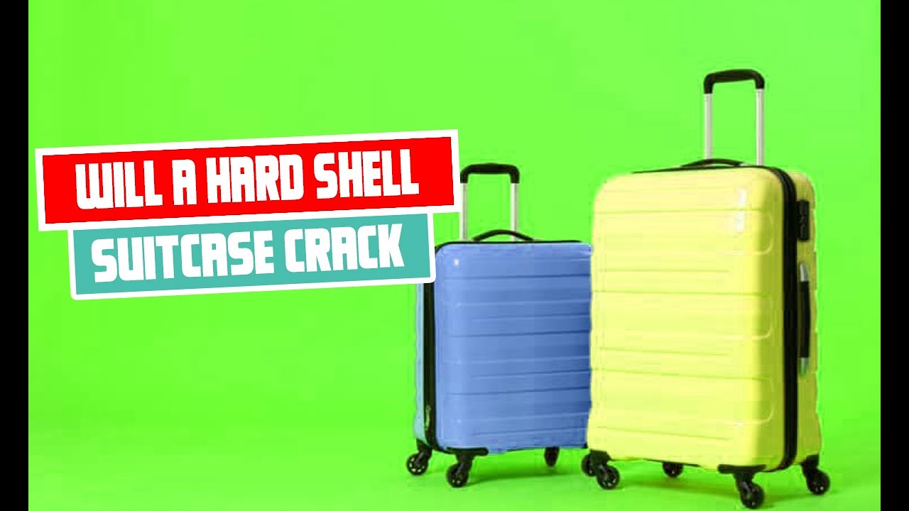 Can a Hard Shell Suitcase Crack? - YouTube