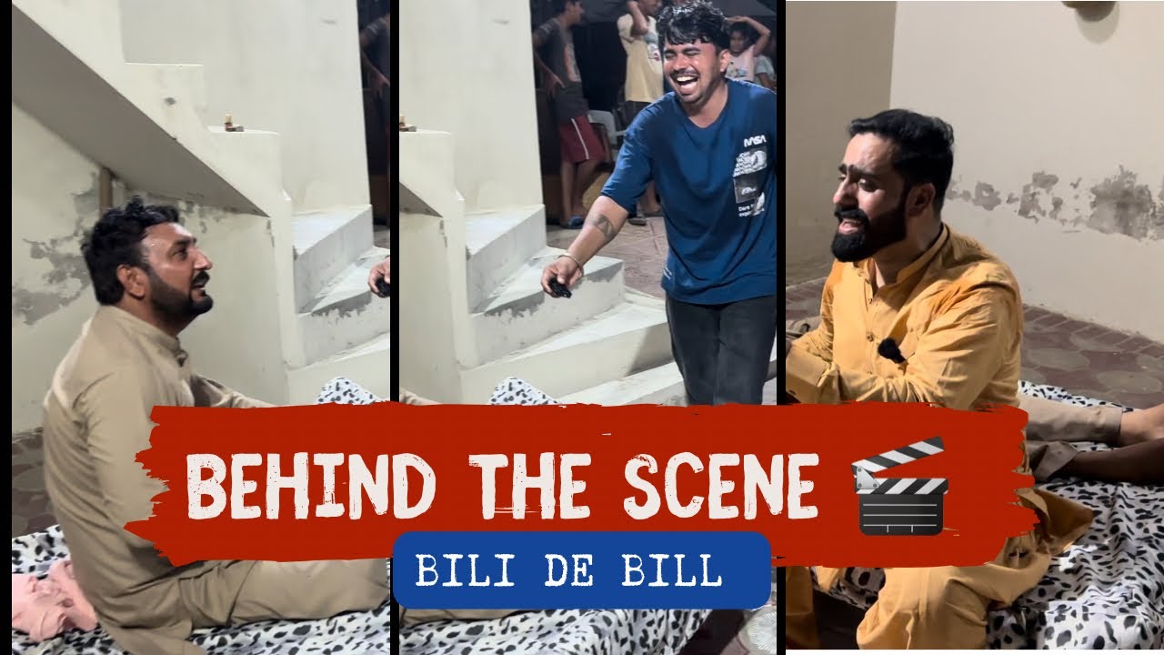 Making Bijli de Bill short story | fuuny Behimd the scene 🎬 | anjum ...