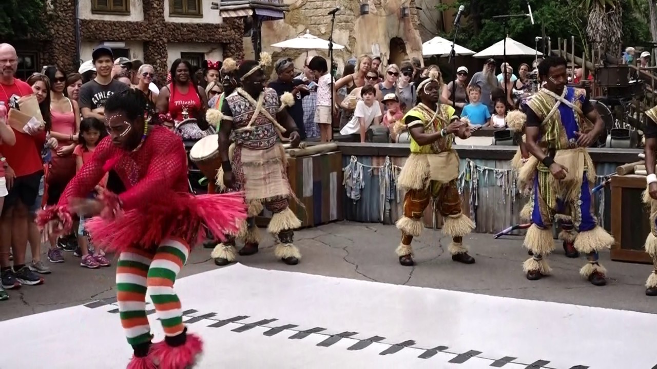 20170422 Animal Kingdom African Dance A - YouTube