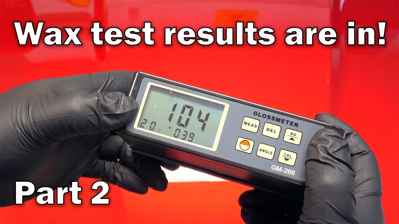 Wax Testing: Cheap vs. Expensive Part 2 - YouTube