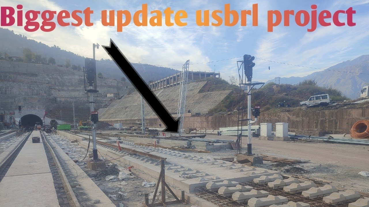 Biggest update track line usbrl project northen railway station ...