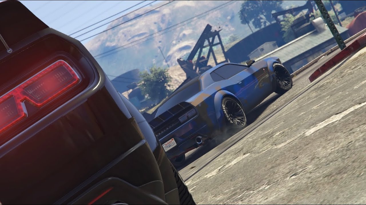 HELLCAT REDEYE (GAUNTLET HELLFIRE) Montage - GTA 5 - YouTube