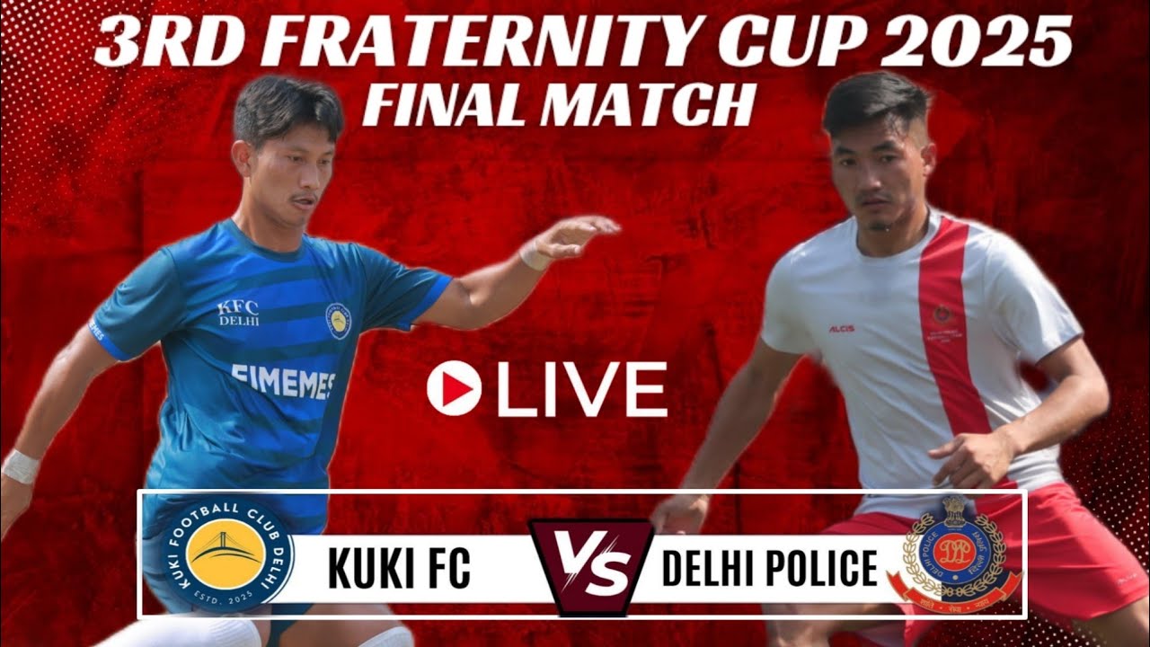 KUKI FC VS DELHI POLICE |FINAL MATCH|2ND HALF - YouTube