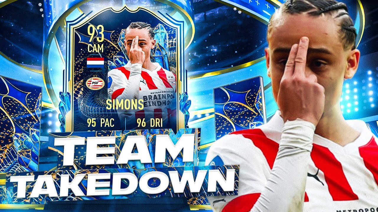TOTS Xavi Simons Team Takedown!!! - YouTube