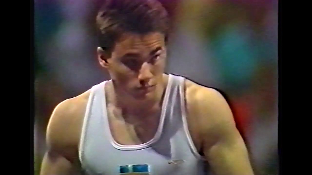 EM manlig artistisk gymnastik 1989. Stefan Eriksson. - YouTube