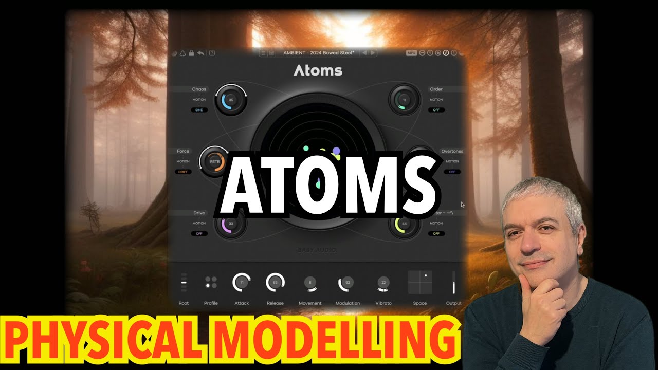 Physical Modelling Synth with MPE - Baby Audio Atoms (VST,AU,AUX) - YouTube