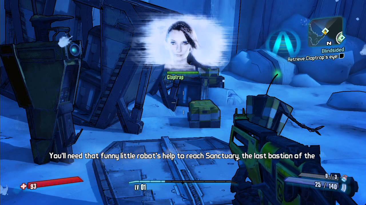 Borderlands 2 Walkthrough Part 1 - Welcome Vault Hunter! - YouTube