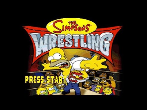 WWE SIMPSON EDITION! - YouTube