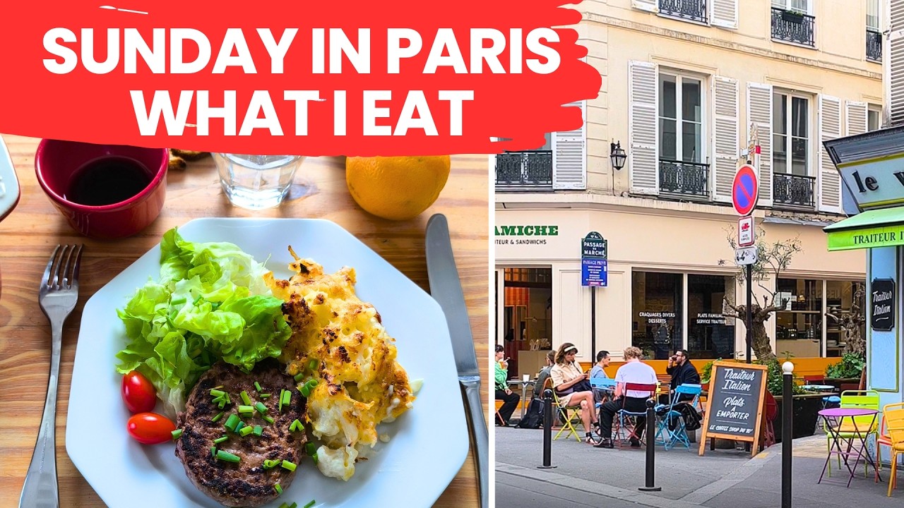 What I Eat in a Day as a French Woman | A Sunday in Paris, France ...