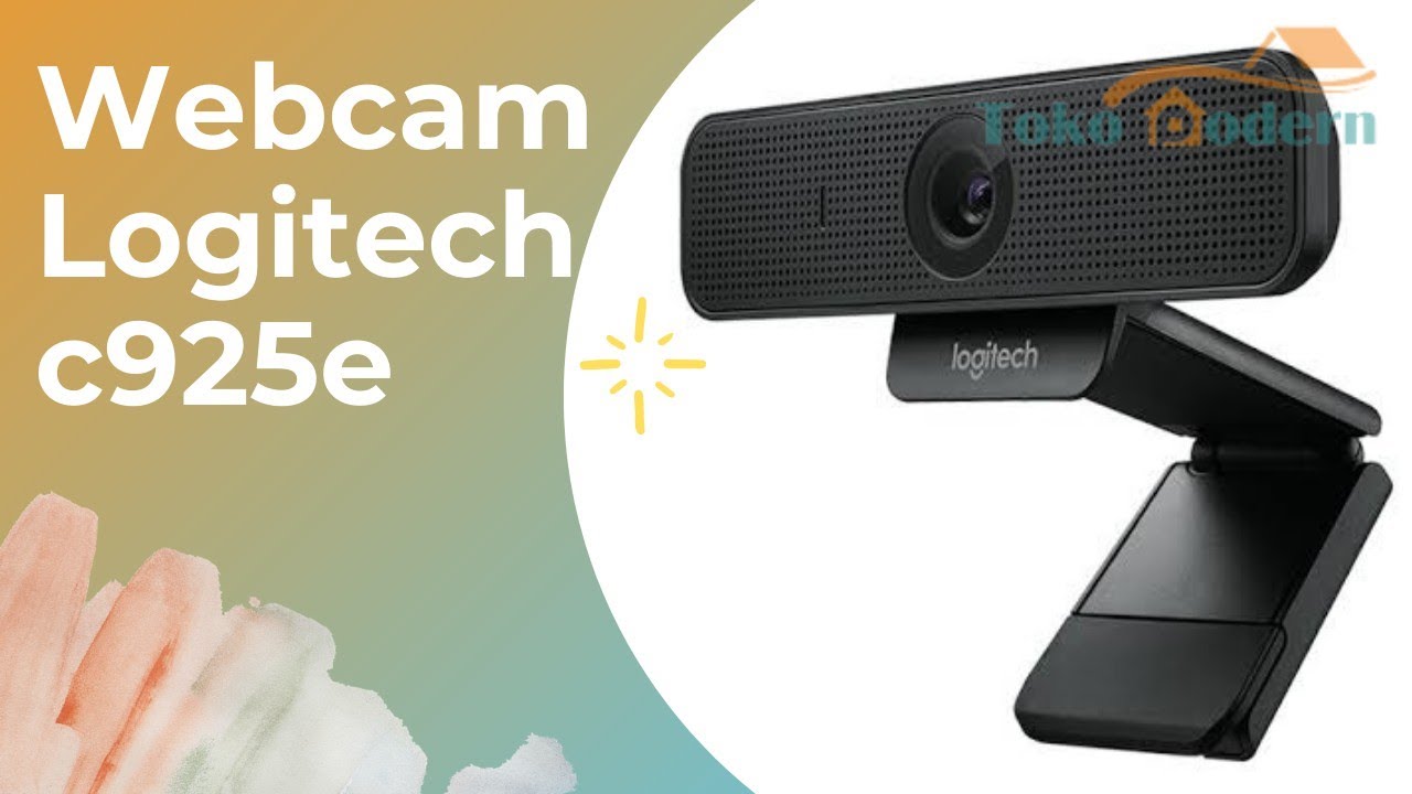 SET-UP WEBCAM LOGITECH C925 | HIGH QUALITY WEBCAM! - YouTube