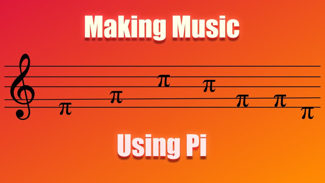 writing a song USING ONLY PI - YouTube