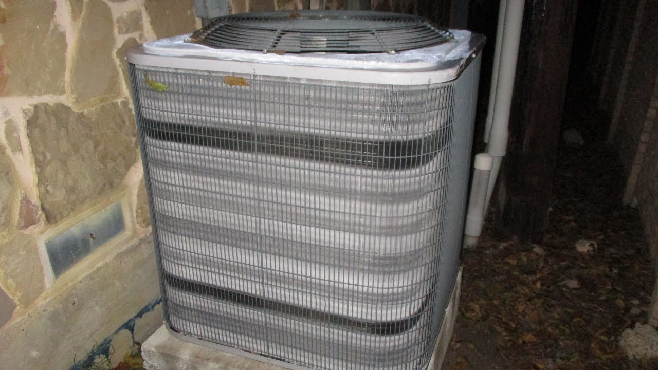 2015 Heil Performance 15 Heat Pump - Full Defrost Cycle (Big Steam Show ...