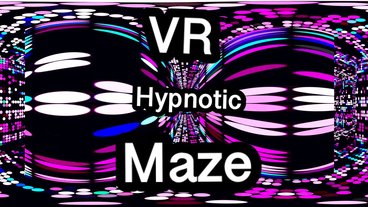 [ Try for 1 Minute ] VR Hypnotic Maze With Techno Music, Lucid Dreaming ...
