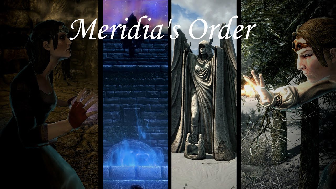 Meridia's Order - A Skyrim Mod Trailer - YouTube