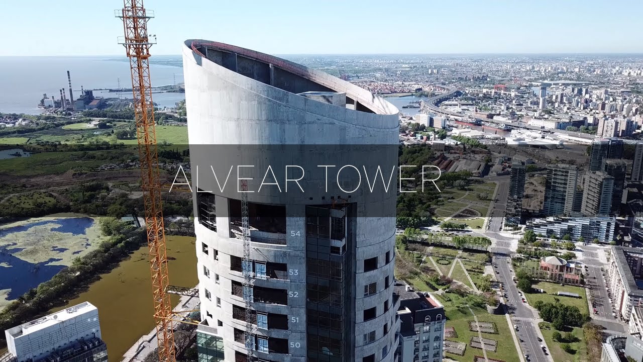Alvear Tower desde Drone - YouTube