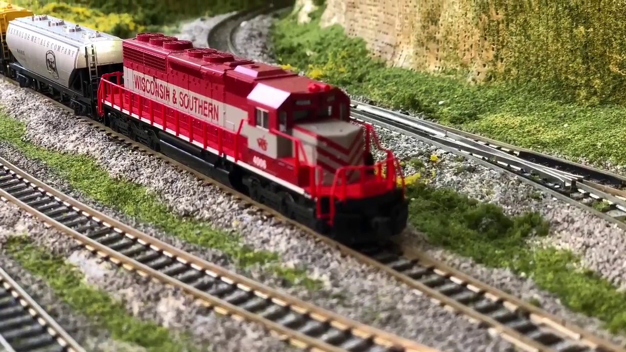 First N Scale Train Layout Scenic Ridge Train DCC Kato Scale Trains ...