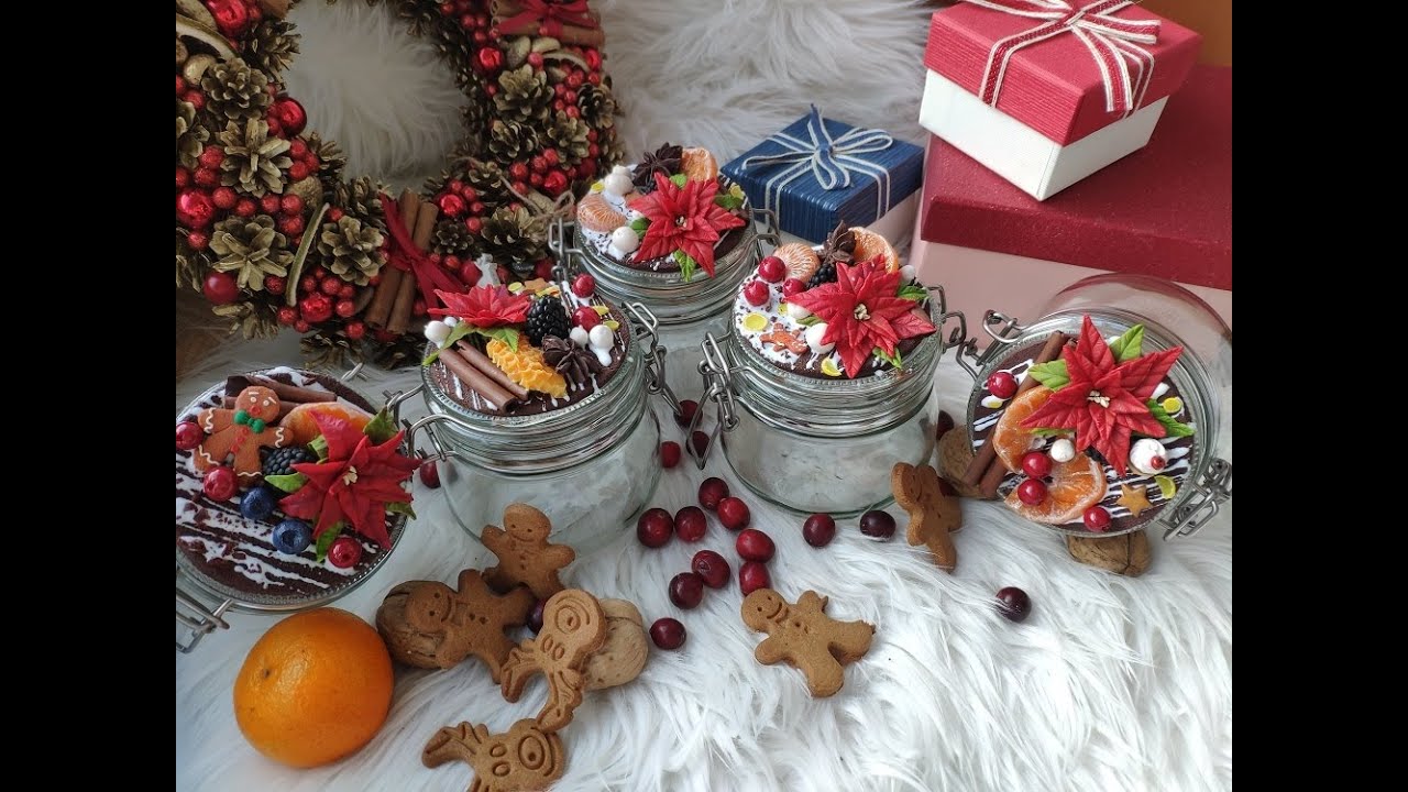 Gingerbread Man from Polymer Clay Tutorial. Polymer clay. DIY - YouTube