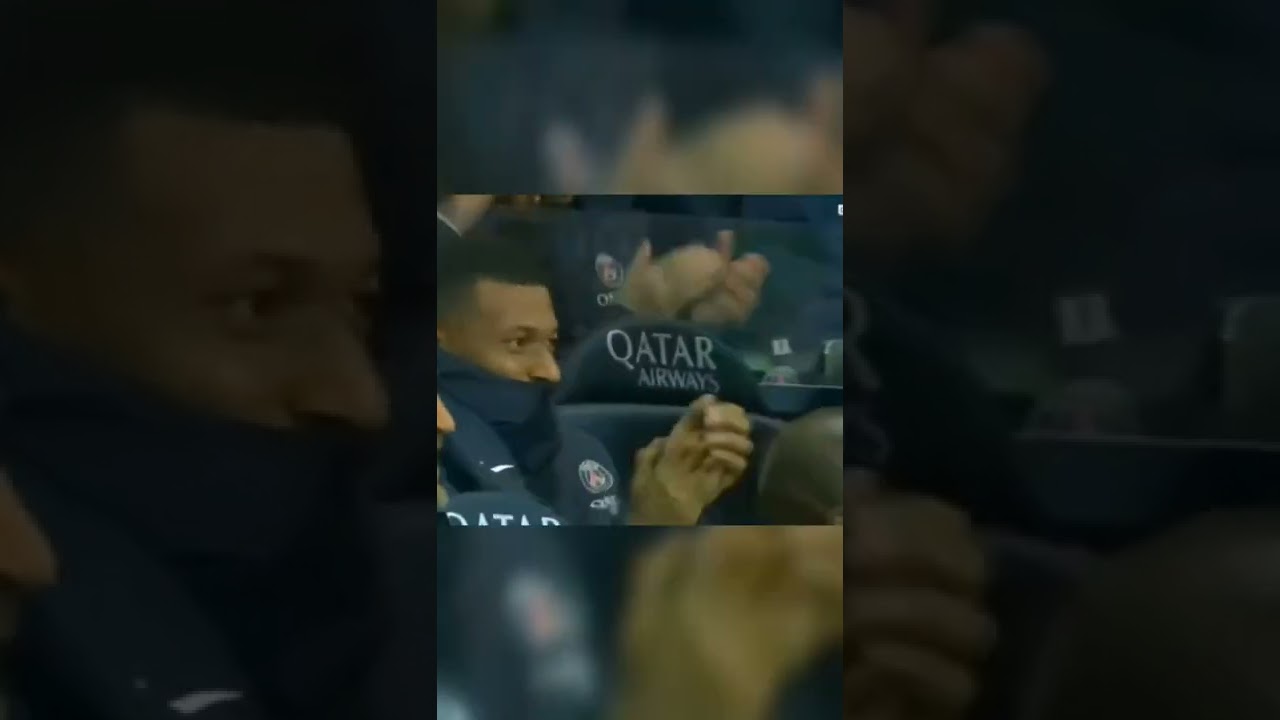 Messi INSANE free kick today versus nice | Mbappe clapping #messi # ...