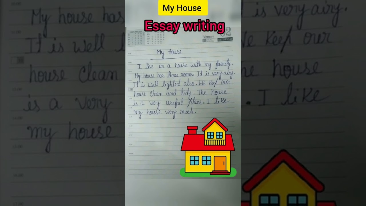 English Essay Writing My House | My House Essay Writing In Englis ...