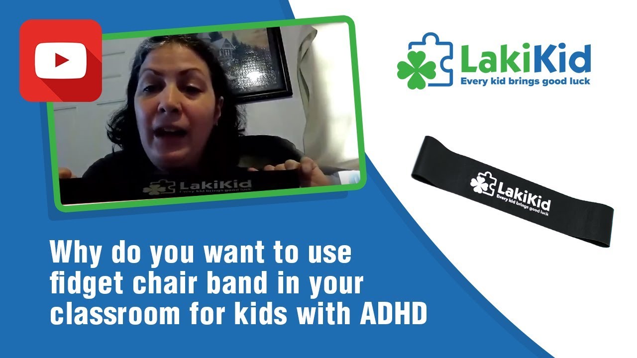 Why use fidget chair bands in your classroom for kids with ADHD? - YouTube