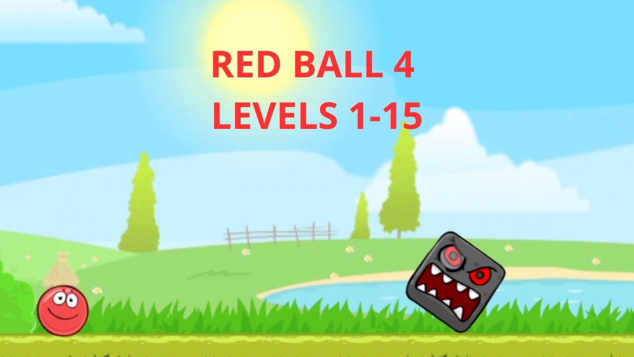 RED BALL WORLD 1 LEVELS 1-15 - YouTube