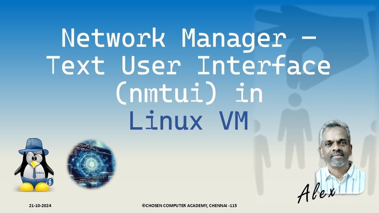 Network Manager - Text User Interface for Linux - YouTube
