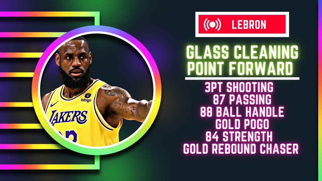 BEST GLASS CLEANING POINT FORWARD BUILD FOR NBA 2K24 NEXT GEN - YouTube