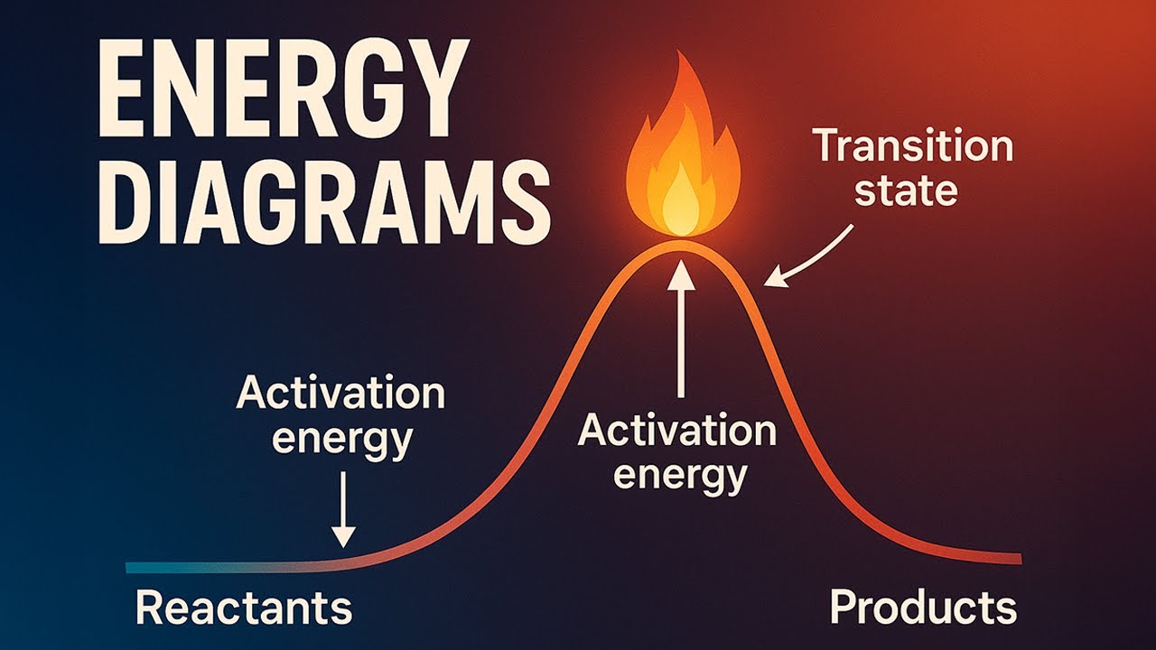 Energy Diagrams & Transition States Explained | Activation Energy ...