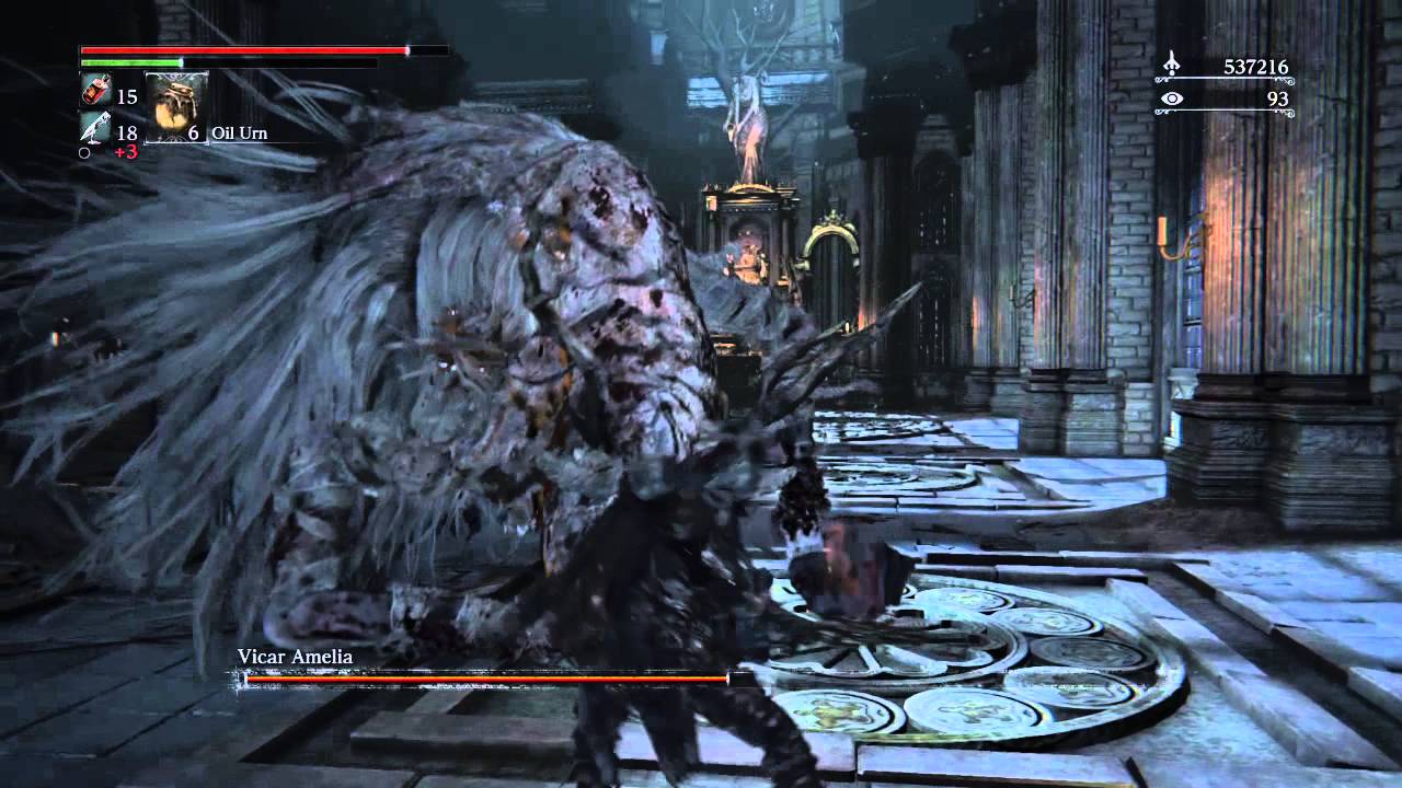 Bloodborne™ Stake Driver NG+++++ Vicar Amelia - YouTube