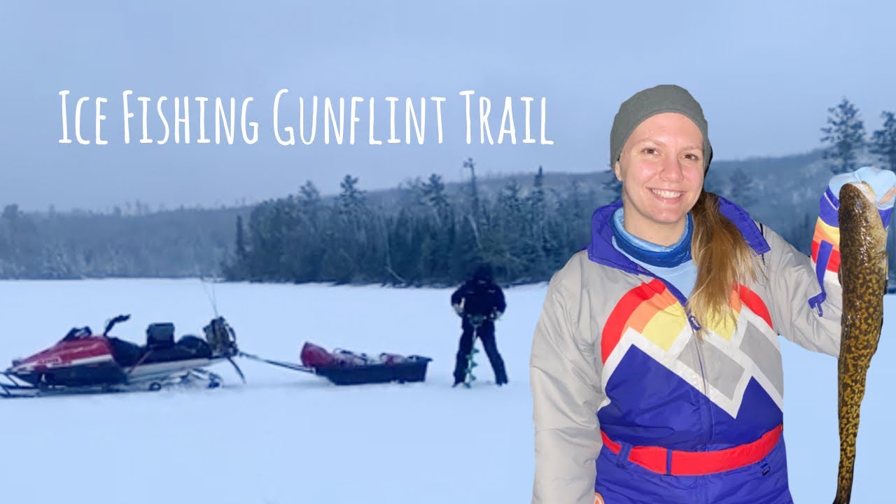 Ice Fishing Gunflint Trail Minnesota Eel Pout - YouTube