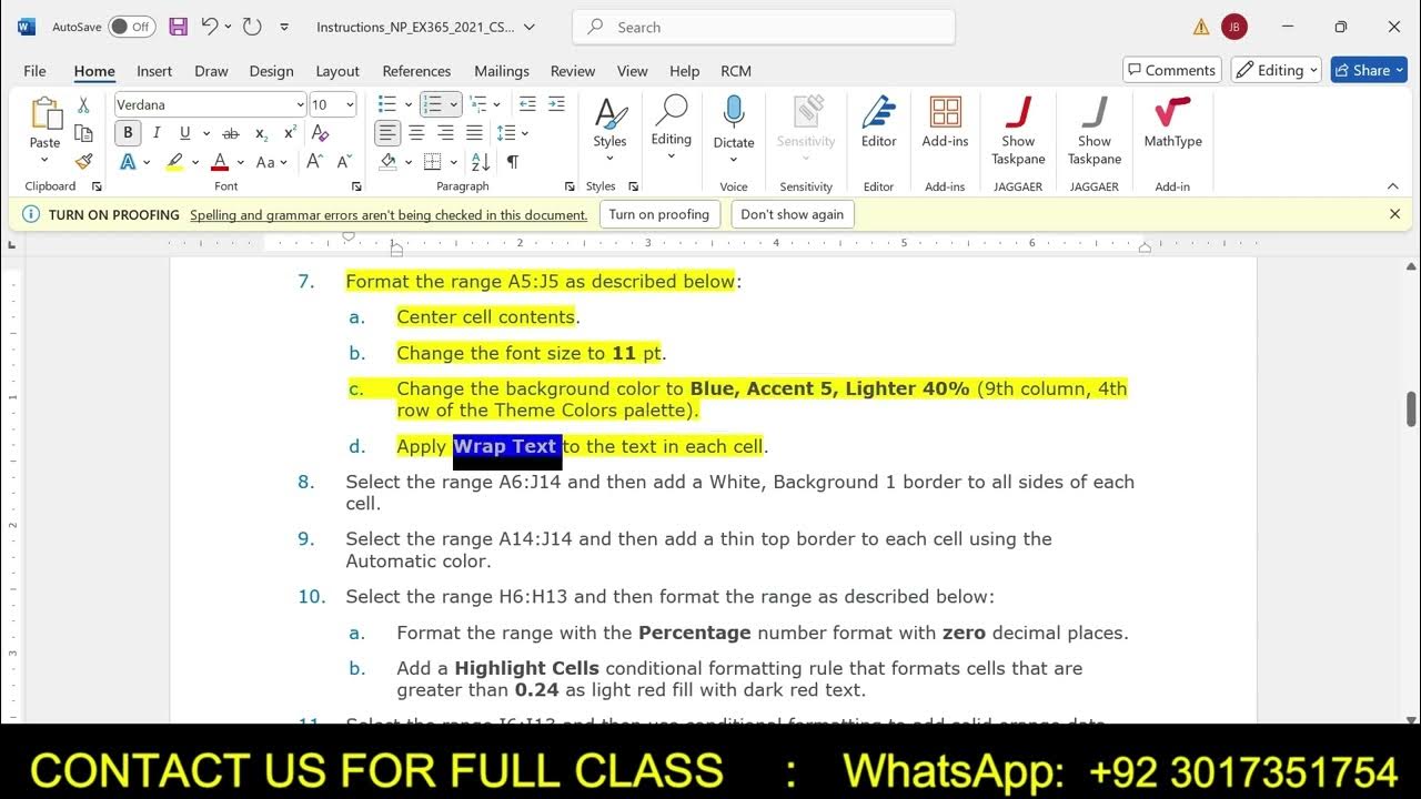 Excel Modules 1-4: SAM Capstone Project 1a (Tallridge Regional Medical ...