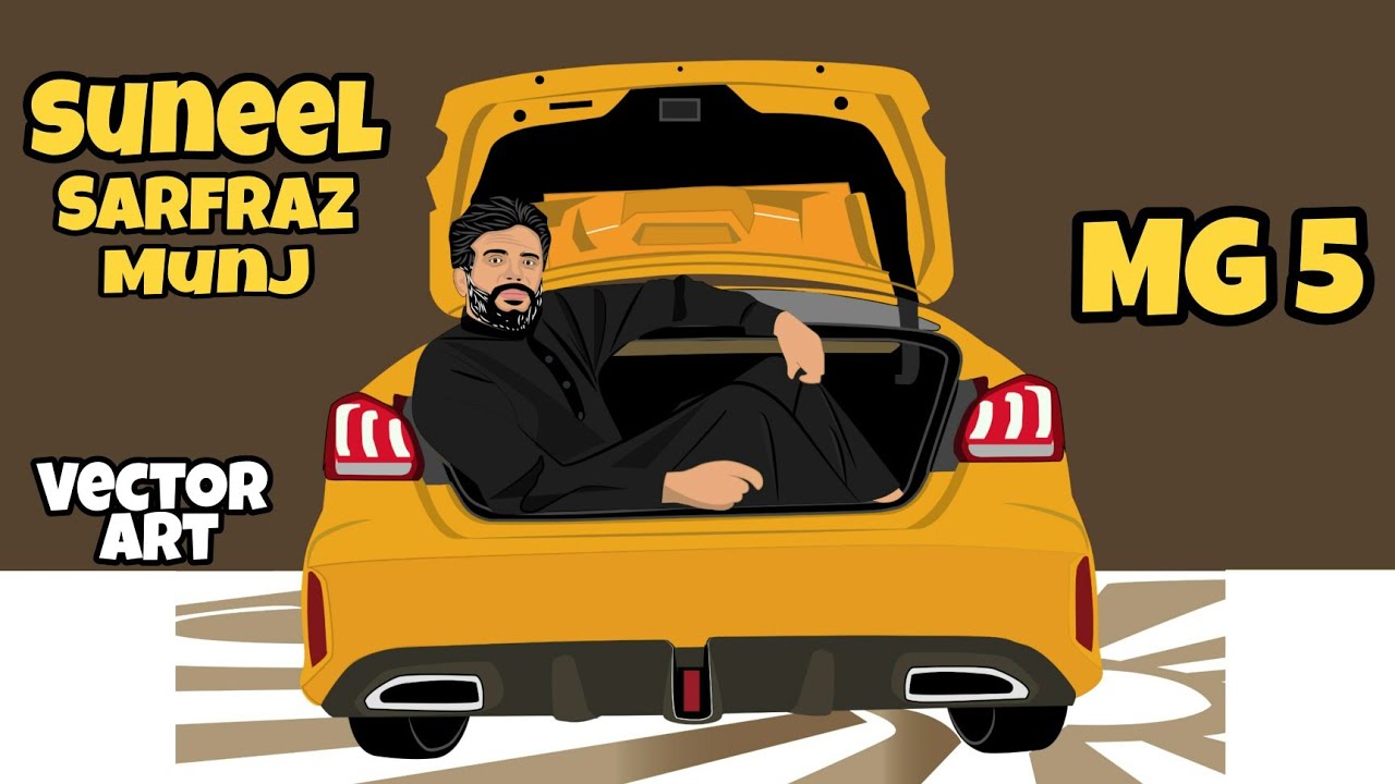 Suneel Sarfraz Munj | MG 5 | Vector Art | Adobe Illustrator Art | Speed ...