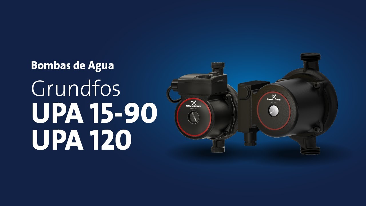 Aumento de la presión del agua - UPA15-90 Y UPA120 - YouTube