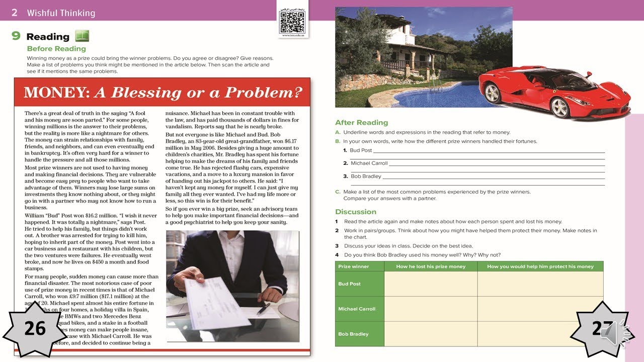 Mega Goal 2 - Unit 2 - Lesson 4 - Reading - Pages 26 - 27 - YouTube