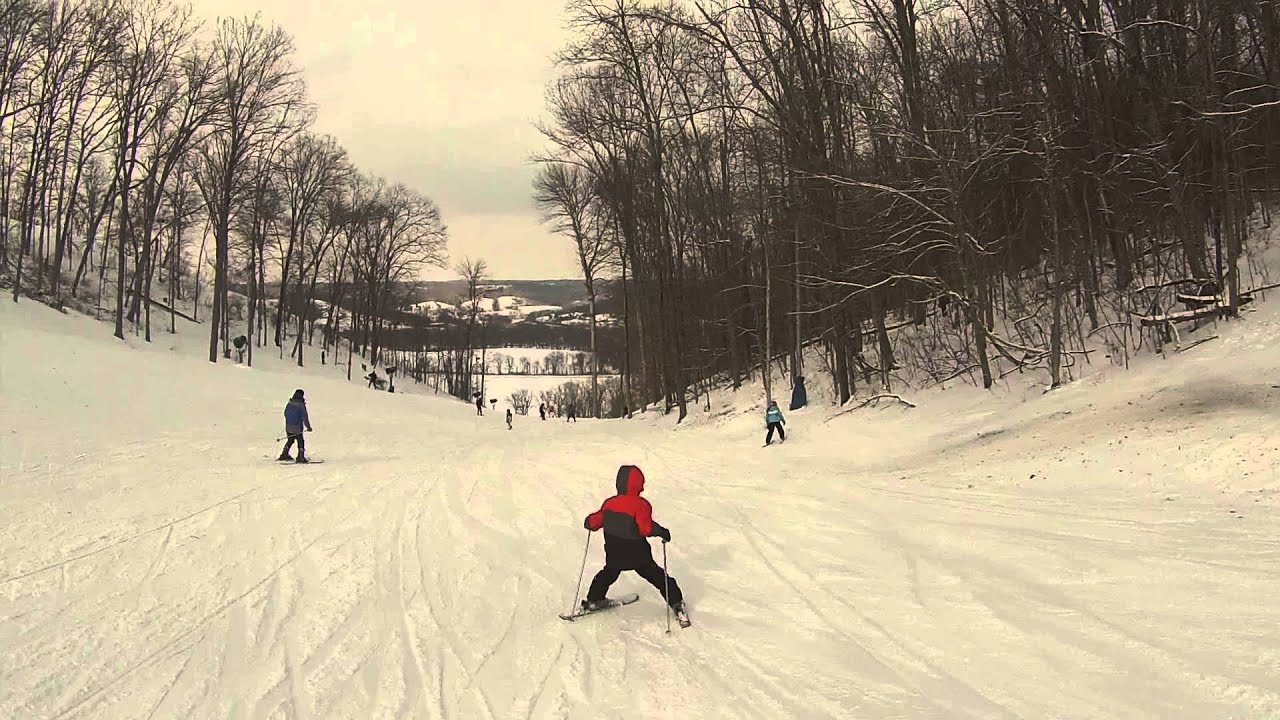 February 9 2014 Perfect North Ski Slopes - YouTube