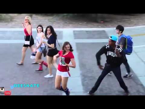Killer Bee Prank Funny Public Pranks On Girls Letter B Prank Deeskate ...