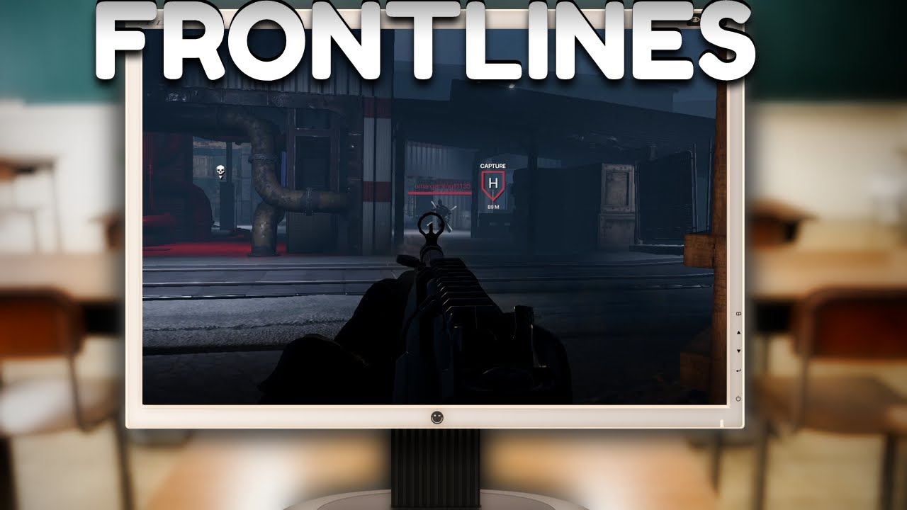 Roblox FRONTLINES on school PC - YouTube