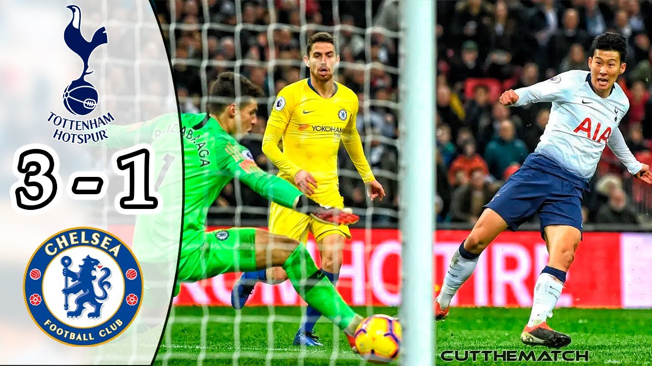 Tottenham vs Chelsea 3 - 1 | Highlights 2018 - YouTube