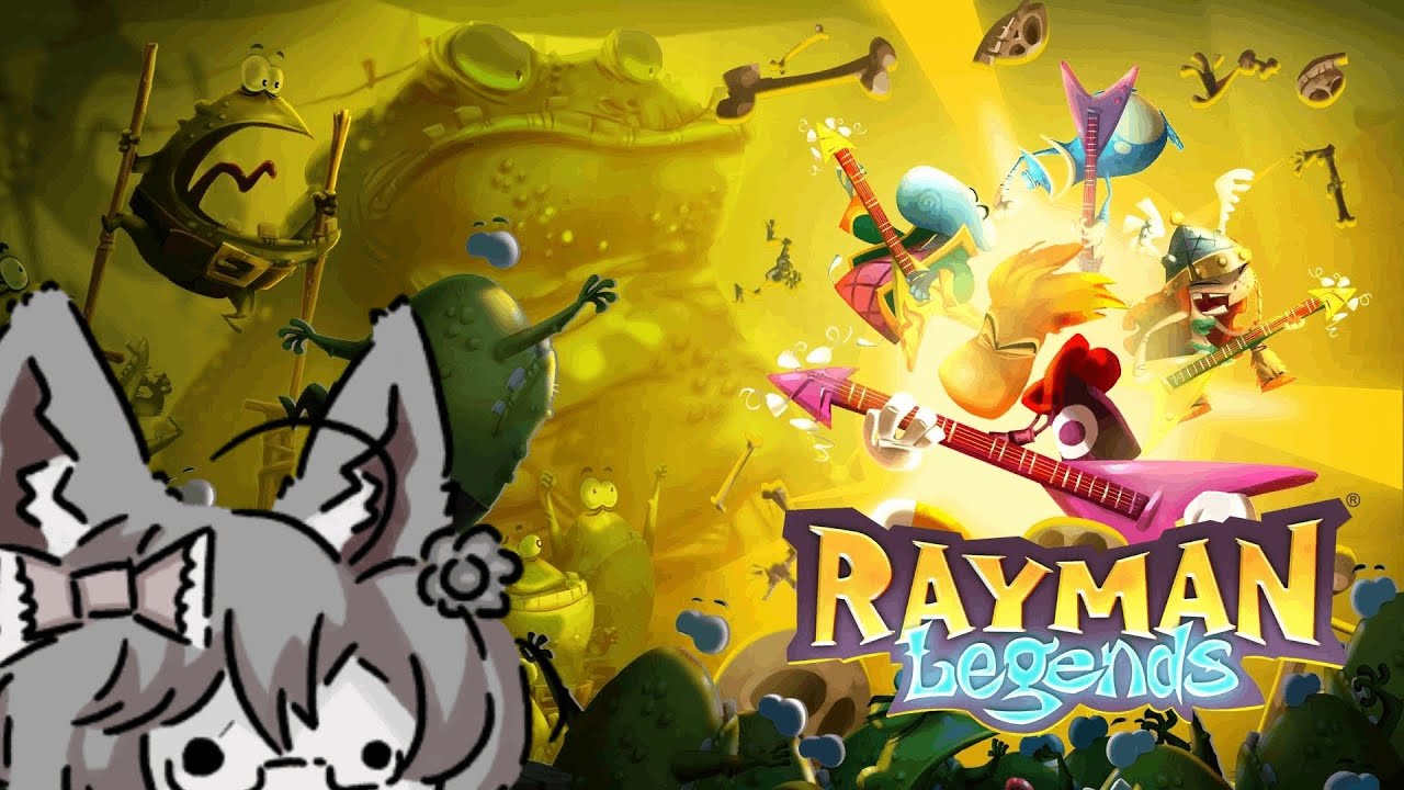 【Rayman Legends】Painting to Painting【#1】 - YouTube