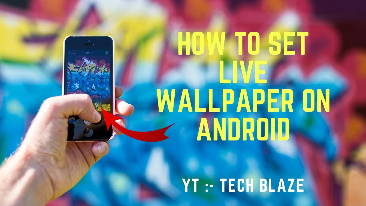 How to change normal to live wallpaper | live wallpaper - YouTube