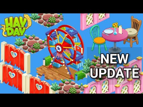 Hay Day Summer 2022 Update Sneak Peek - New Decorations - YouTube