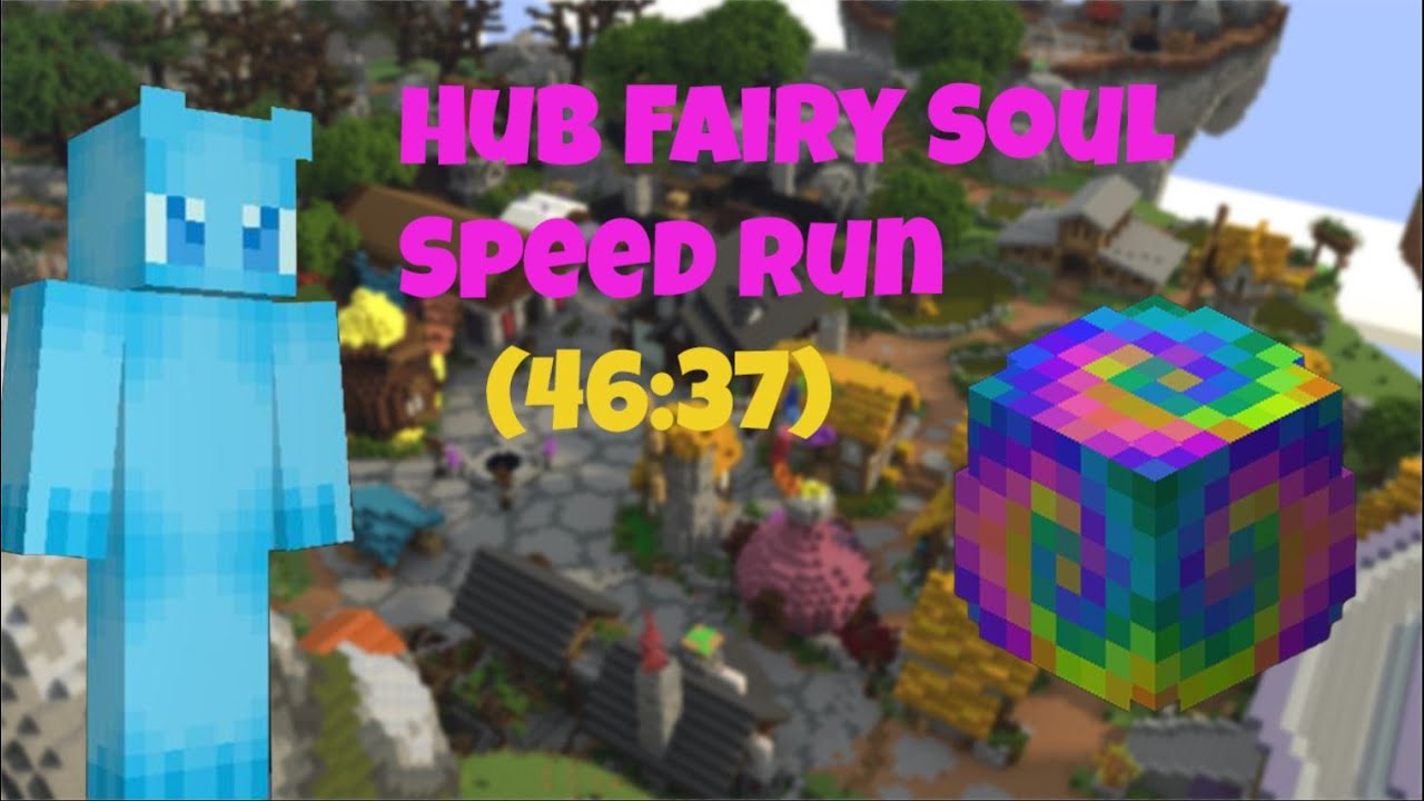 Hypixel Skyblock Hub Fairy Souls Speedrun 2023 (46:37) - YouTube
