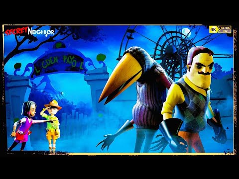 SECRET NEIGHBOR MULTIPLAYER ONLINE [4K 60FPS] GAMEPLAY | HELLO NEIGHBOR ...