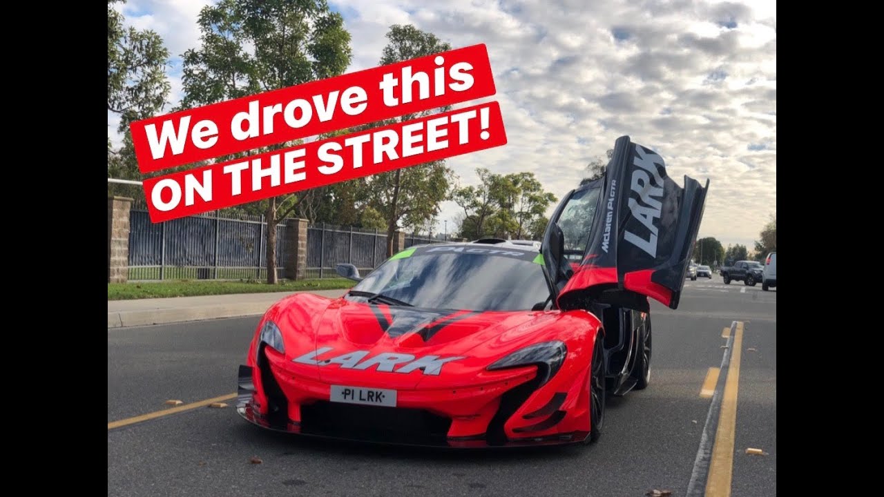 Driving the McLaren P1 GTR "LARK" on the street! - VLOG 008 - YouTube