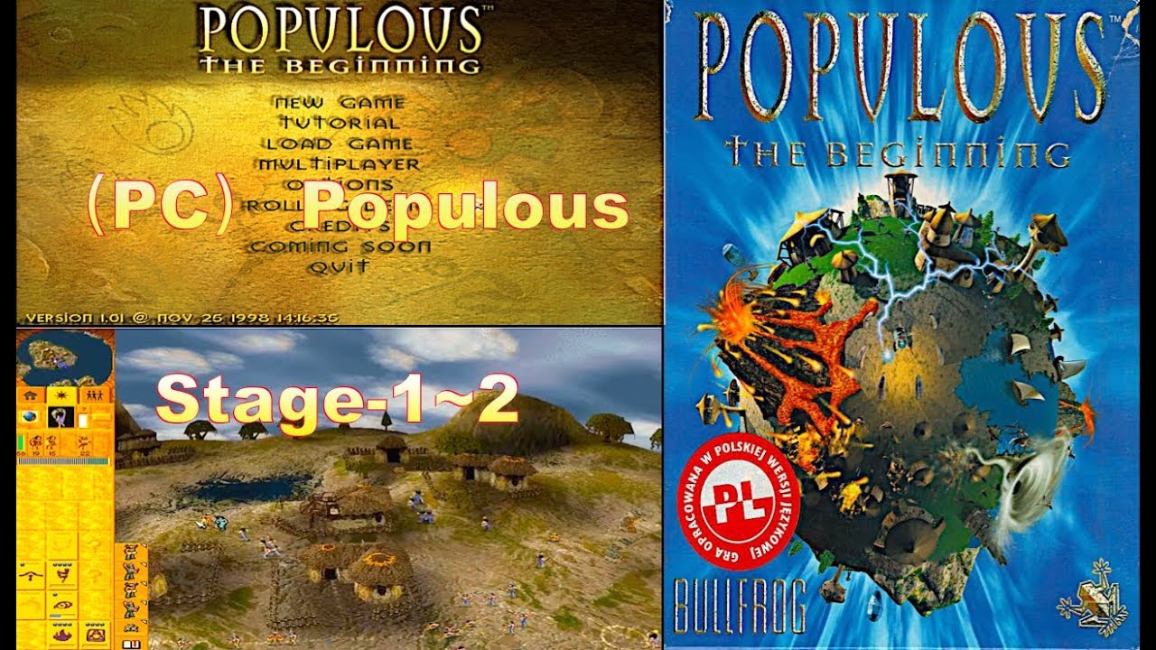 【PC】 Populous:The Beginning Stage-1~2 —PC classic game Full play ...