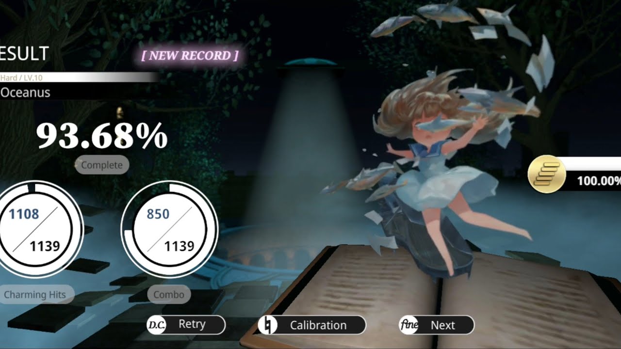 cosMo@bousou-p - Oceanus (Hard) Practice [Deemo -Reborn- Mobile] - YouTube