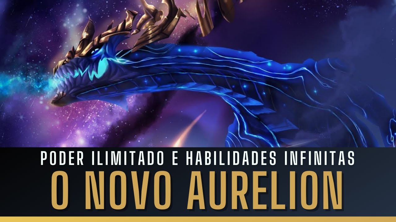 TESTEI O NOVO AURELION SOL! AGORA, ELE TEM PODER ILIMITADO E ...