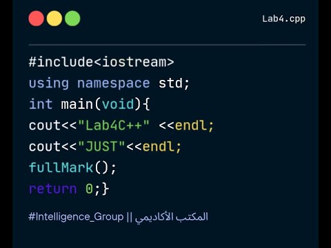 LAB4 | Control structures I(Selection) - YouTube